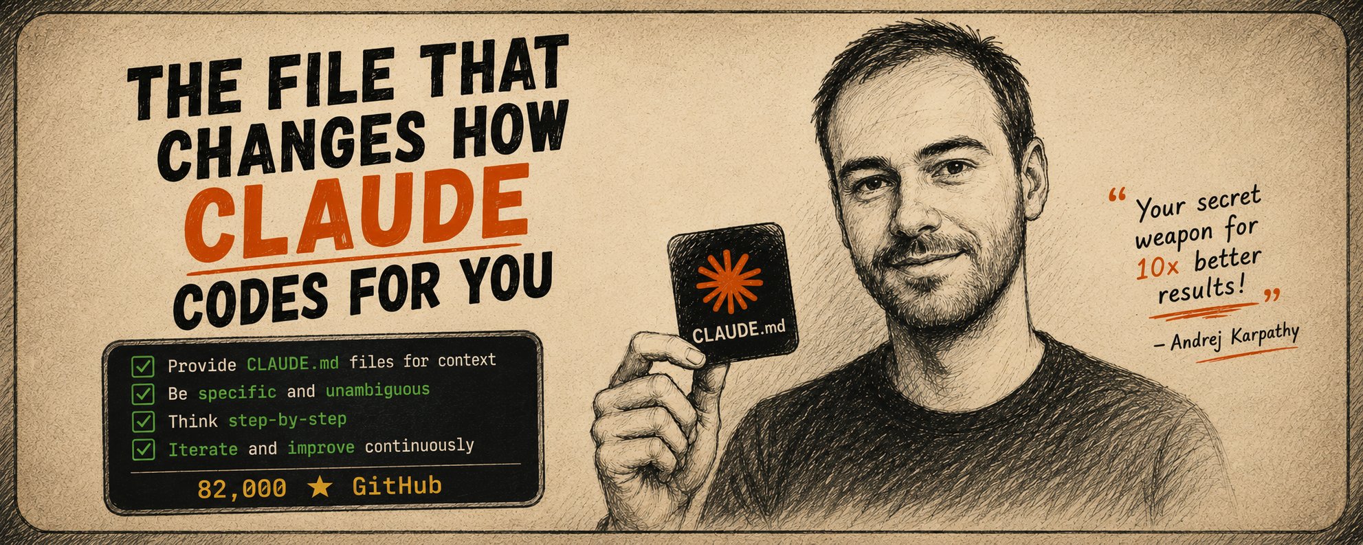 El CLAUDE.md de Karpathy alcanzó el puesto #1 en GitHub con 82,000 ...